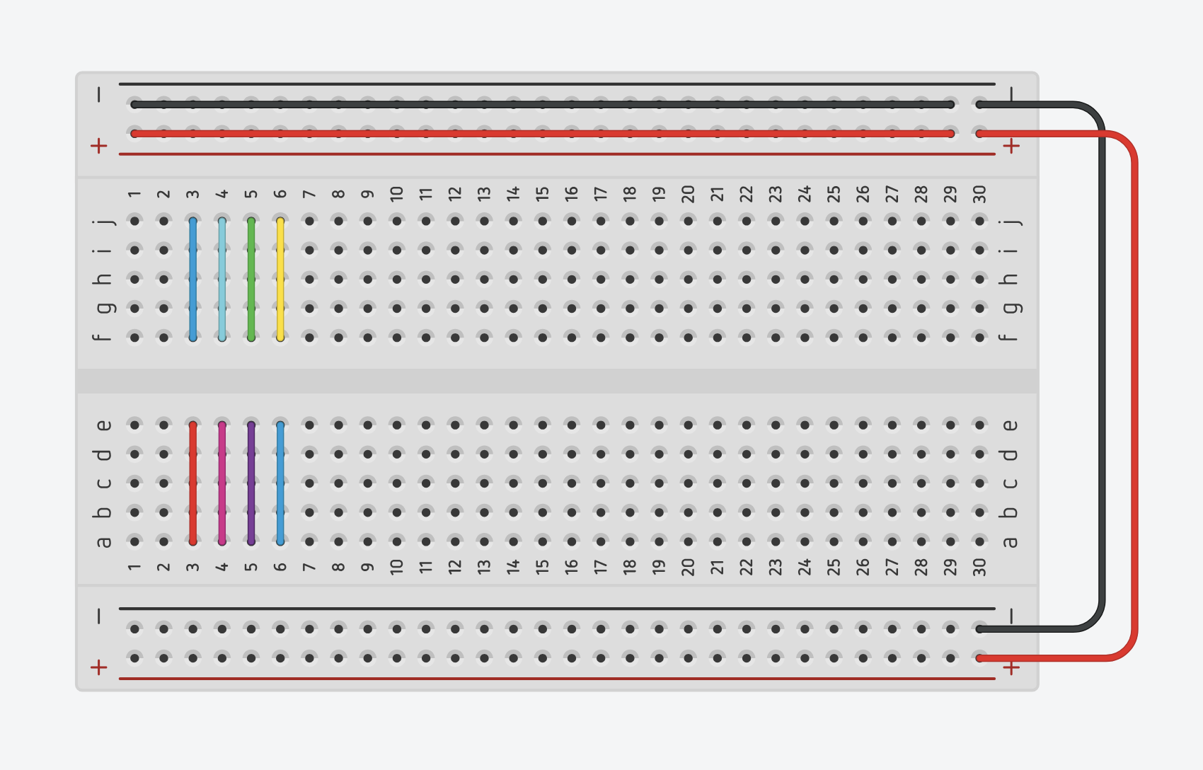 The Basic Circuit – hex inverter synth
